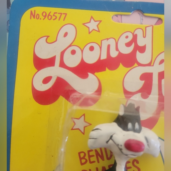 Warner Bros. | Toys | Vintage 978 Looney Tunessylvester Cat Toy Bendy ...